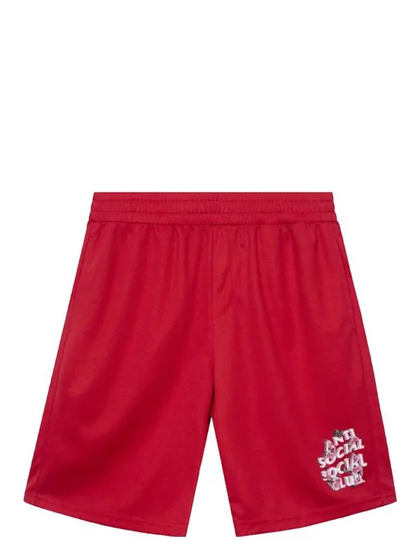 ANTI SOCIAL SOCIAL CLUB Drama Mesh Shorts - Red