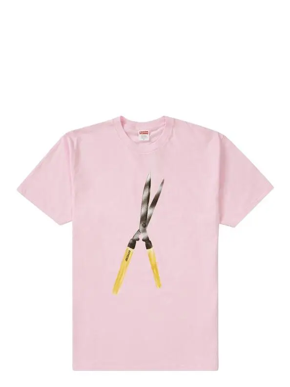 Supreme Shears Tee Shirt - Light Pink