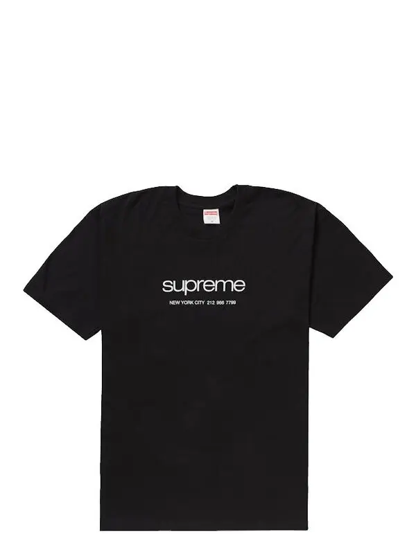 Supreme Shop Tee Shirt - Black