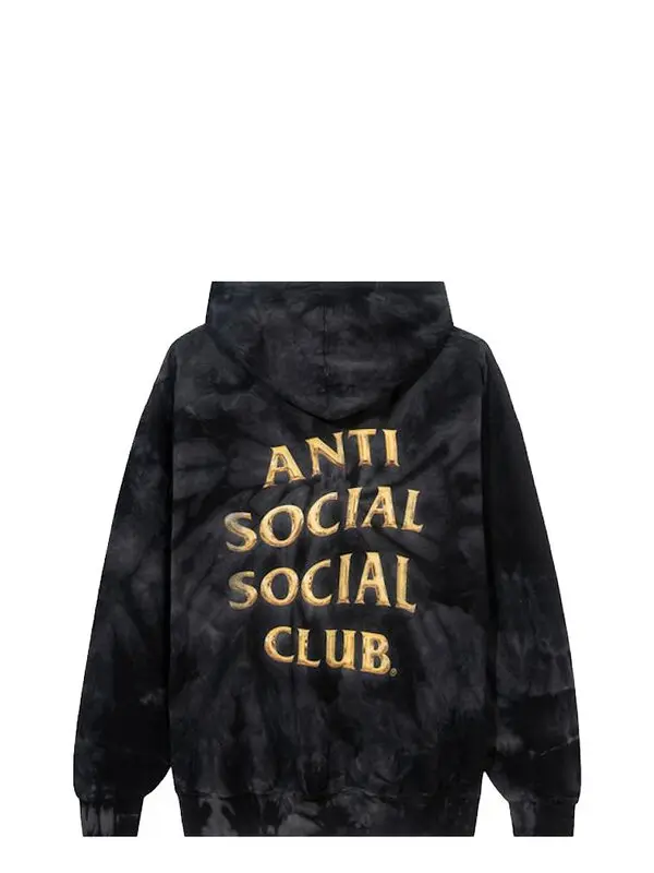 ANTI SOCIAL SOCIAL CLUB Effectionsate Hoodie - Black Tie Dye