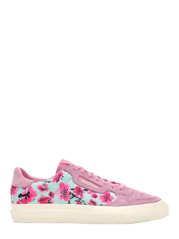 Adidas Continental 80 Vulc Arizona Iced Tea Flower Sneakers - Pink/teal/white