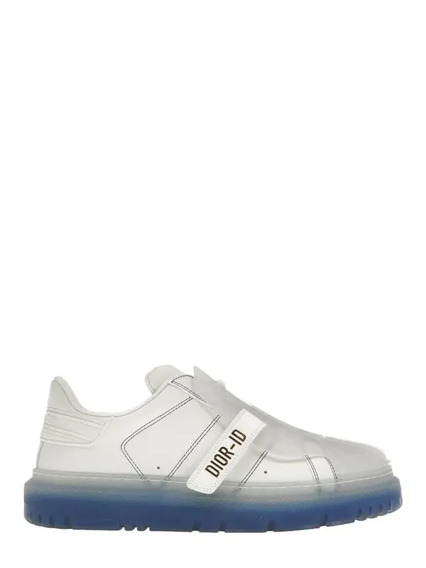 Dior Id Transparent Rubber Sneakers - White/deep Blue