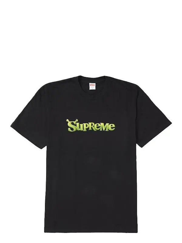 Supreme Shrek Tee Shirt - Black