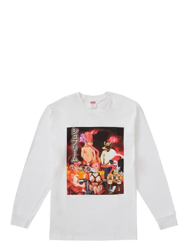 Supreme Sekintani La Norihiro Long Sleeve Tee Shirt - White