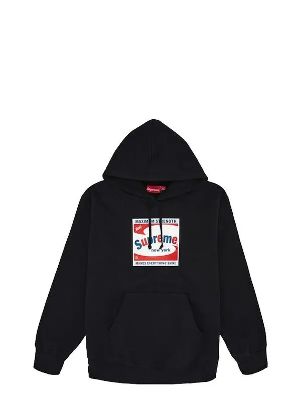Supreme Shine Hooded Sweatshirt - Black