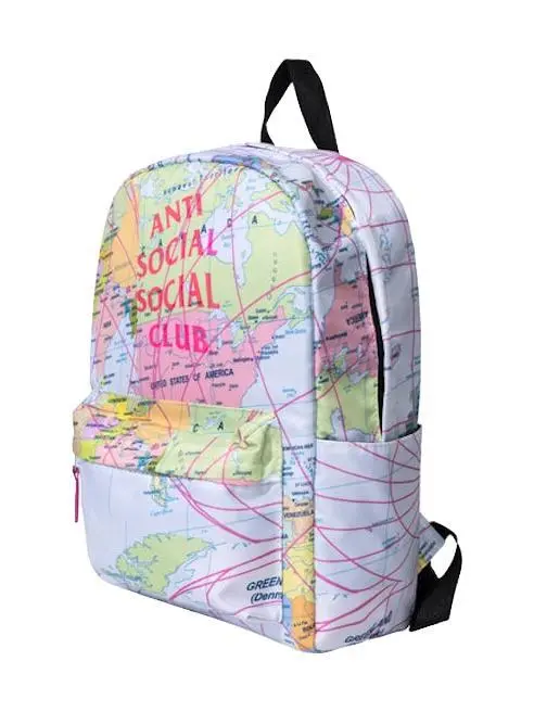 ANTI SOCIAL SOCIAL CLUB Current Location Backpack - Multicolor
