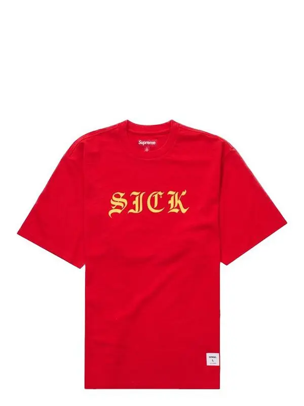 Supreme Sick Short Sleeve Top - Red