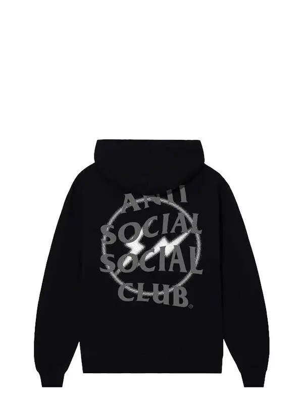 ANTI SOCIAL SOCIAL CLUB Fragment Half Tone Hoodie - Black/gray
