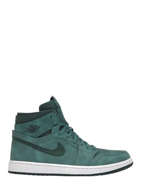 JORDAN 1 High Zoom Air Cmft Emerald Green Sneakers - Emerlad Green/dark Green