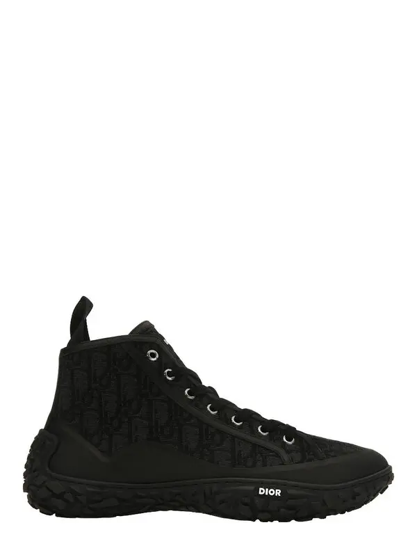 Dior B28 High Top Sneakers - Black