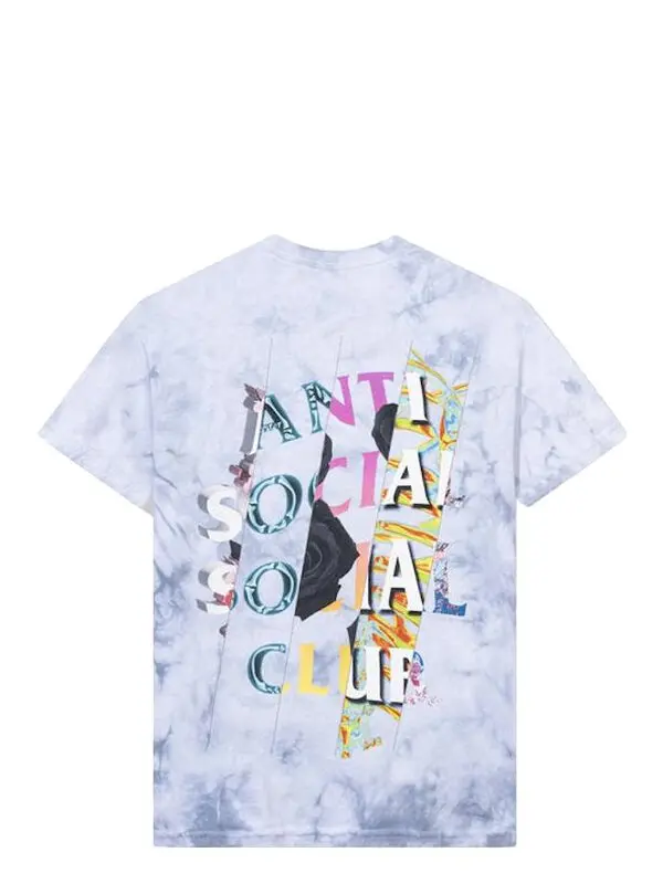ANTI SOCIAL SOCIAL CLUB Dissociative T-shirt - Grey Tie Dye