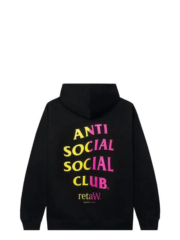 ANTI SOCIAL SOCIAL CLUB Retaw Hoodie - Black