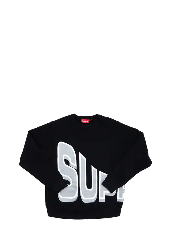 Supreme Side Arc Crewneck Sweatshirt - Black