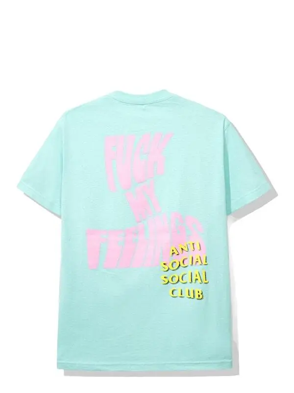 ANTI SOCIAL SOCIAL CLUB Chatsworth Tee Shirt - Aqua