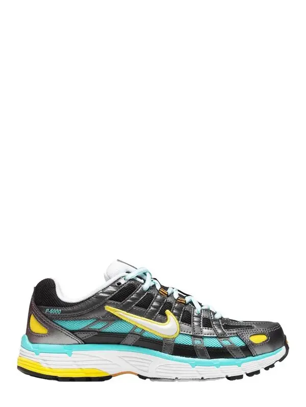 Nike P6000 Athletic Sneakers - Black/white/teal