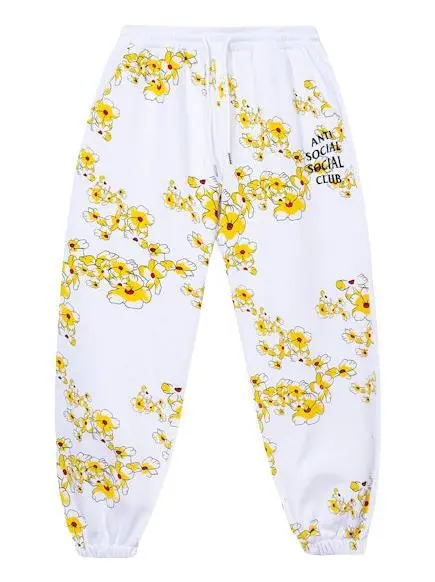 ANTI SOCIAL SOCIAL CLUB Draw Conclusions Sweatpants - White
