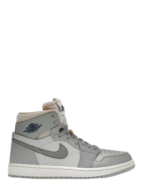 JORDAN 1 High Zoom Air Cmft London Sneakers - Photon Dust/light Smoke Grey/grey Fog