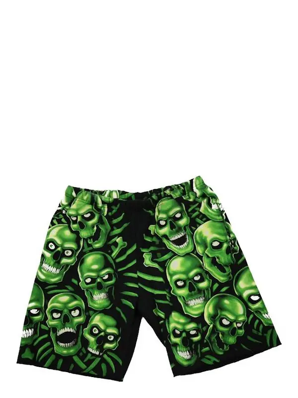 Supreme Skull Pile Sweatshort - Green
