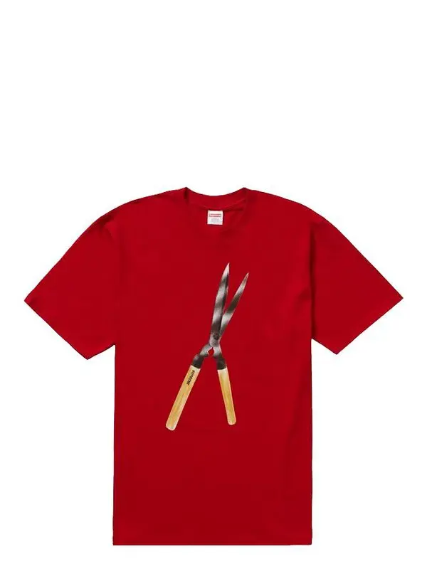 Supreme Shears Tee Shirt - Red