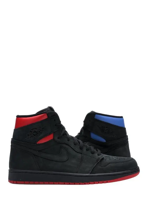 JORDAN 1 Retro High Og Quai 54 Sneakers - Black/italy Blue/university Red
