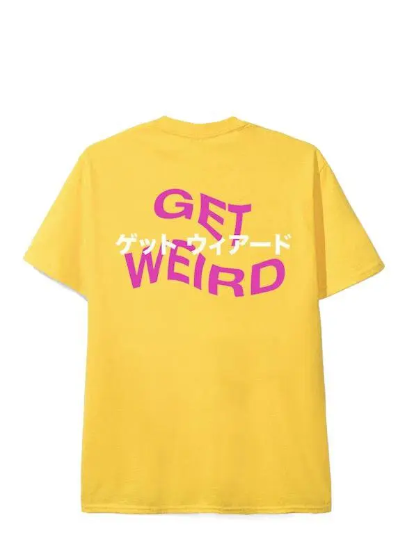 ANTI SOCIAL SOCIAL CLUB Higibis Get Weird T-shirt - Yellow