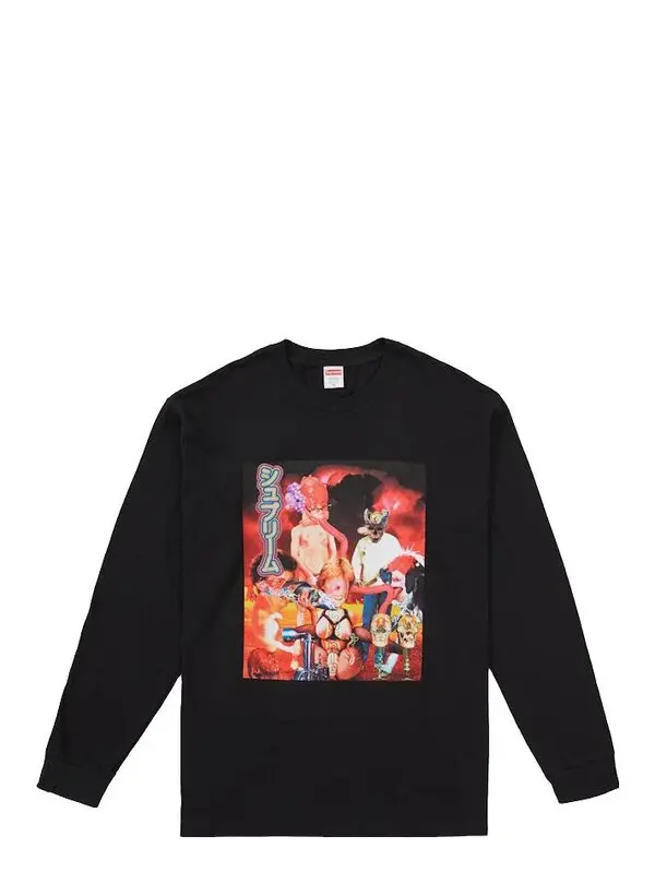 Supreme Sekintani La Norihiro Long Sleeve Tee Shirt - Black