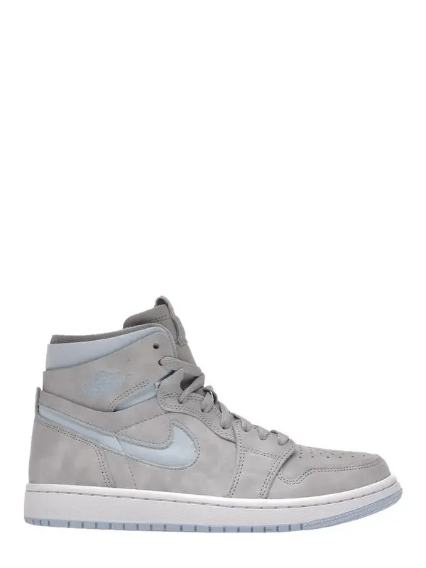 JORDAN 1 High Zoom Air Cmft Sneakers - Grey Fog/celestine Blue/white