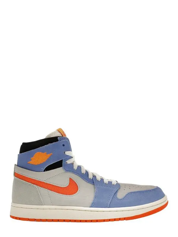JORDAN 1 High Zoom Air Cmft 2 Sneakers - Sail/alpha Orange/royal Pulse