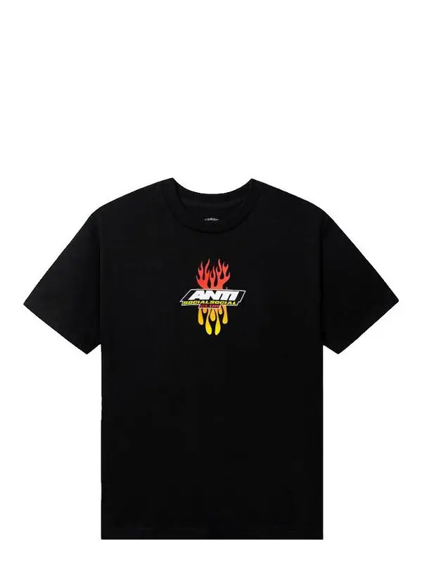 ANTI SOCIAL SOCIAL CLUB Hot At First Tee Shirt - Black
