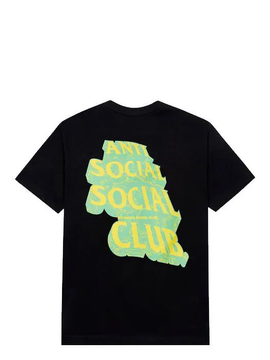 ANTI SOCIAL SOCIAL CLUB Quest For Love Tee Shirt - Black