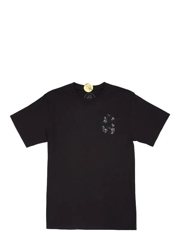 ANTI SOCIAL SOCIAL CLUB Dramatic Kkoch Tee Shirt - Black