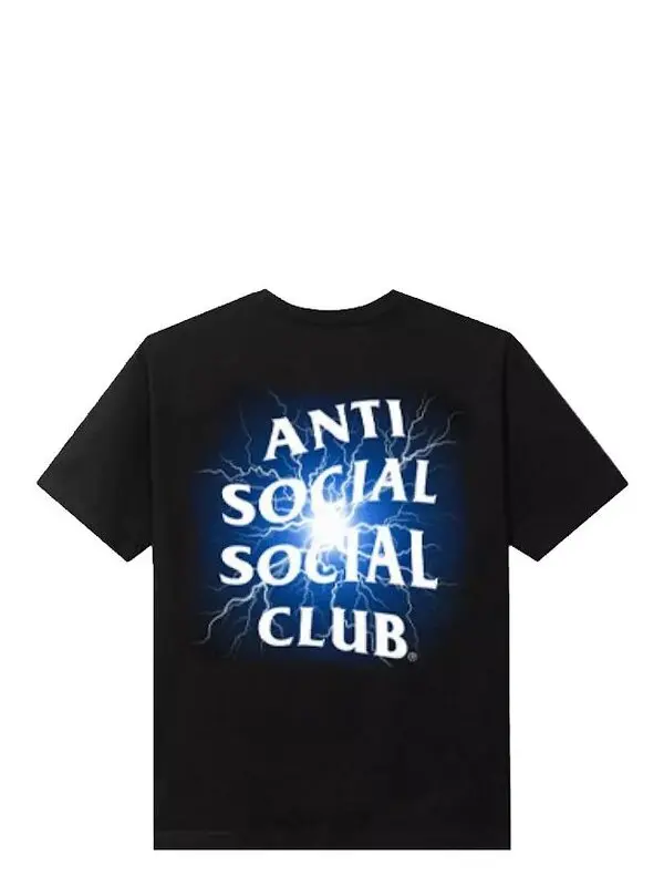 ANTI SOCIAL SOCIAL CLUB Glow In The Dark Pain Tshirtin - Black/blue