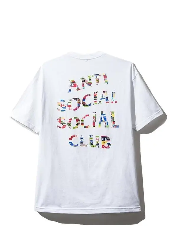 ANTI SOCIAL SOCIAL CLUB Flag Tee Shirt - White