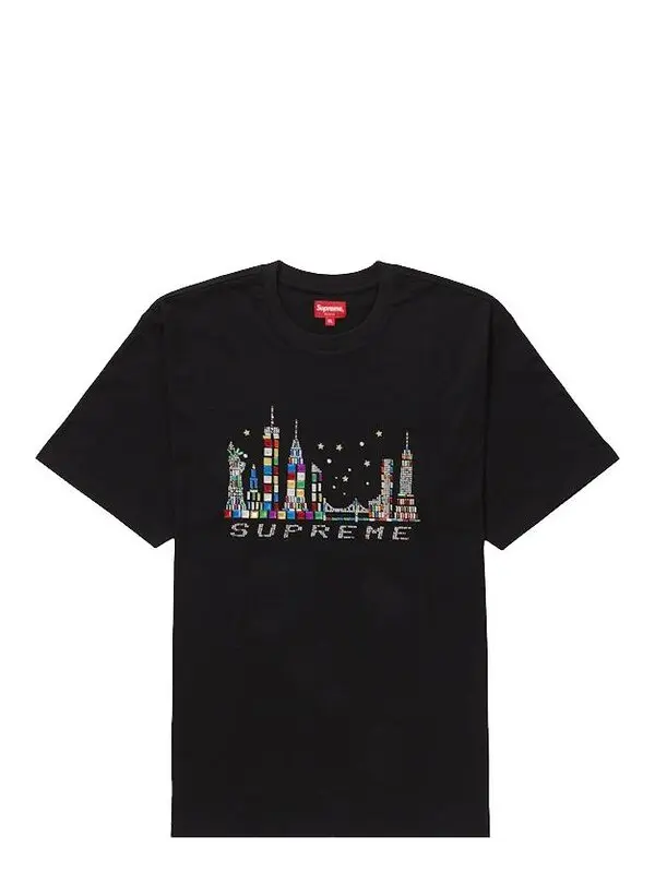 Supreme Skyline Short Sleeve Top - Black