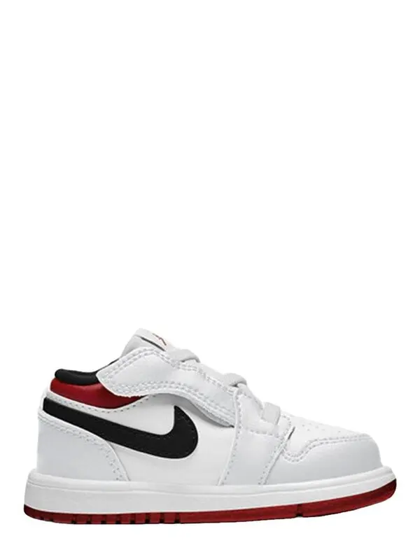 JORDAN 1 Low Altin - White/gym Red