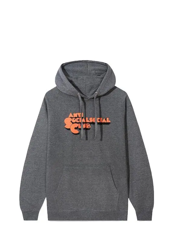 ANTI SOCIAL SOCIAL CLUB Clamps Gunmetal Hoodie - Heather