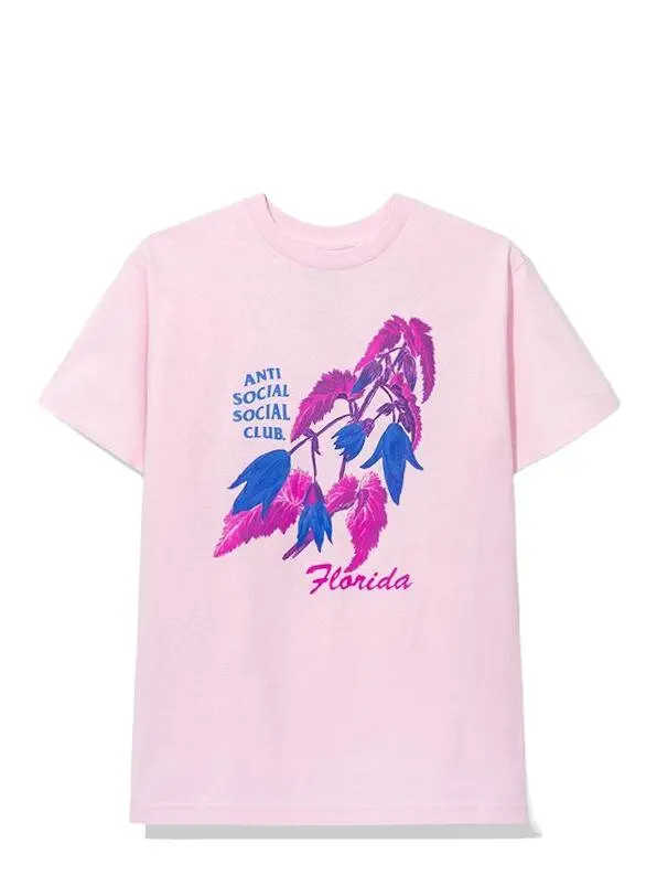 ANTI SOCIAL SOCIAL CLUB Florida Tee Shirt - Pink