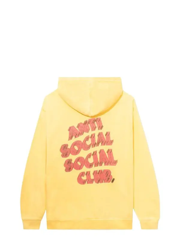 ANTI SOCIAL SOCIAL CLUB How Deep Hoodie - Yellow