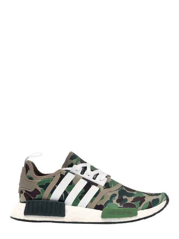 Adidas Nmd_r1 Bape Camo - Olive