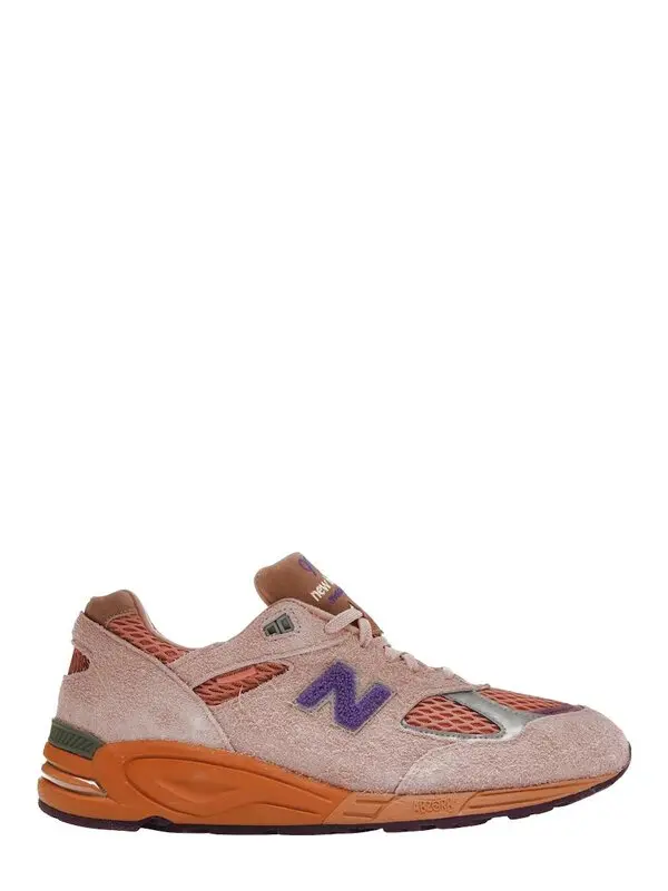 NEW BALANCE 990v2 Salehe Bembury - Misty Rose/terra Cotta/purple Passion