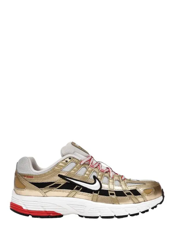 Nike P-6000 Metallic Sneakers - Light Bone/summit White/metallic Gold