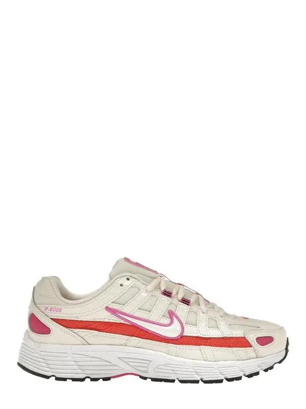 Nike P6000 Essential Sneakers - Pale Ivory/fire Pink/team Orange