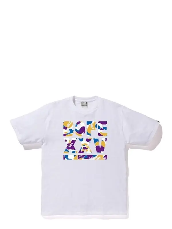 A BATHING APE Store Los Angeles Xxv Tee Shirt - White