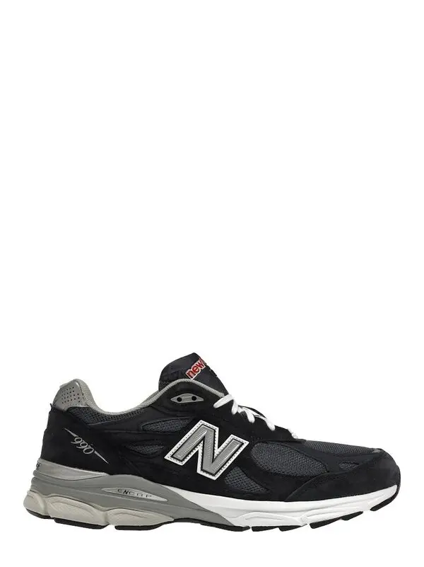 NEW BALANCE 990v3 Miusa Denimin Sneaker - Navy Blue/black