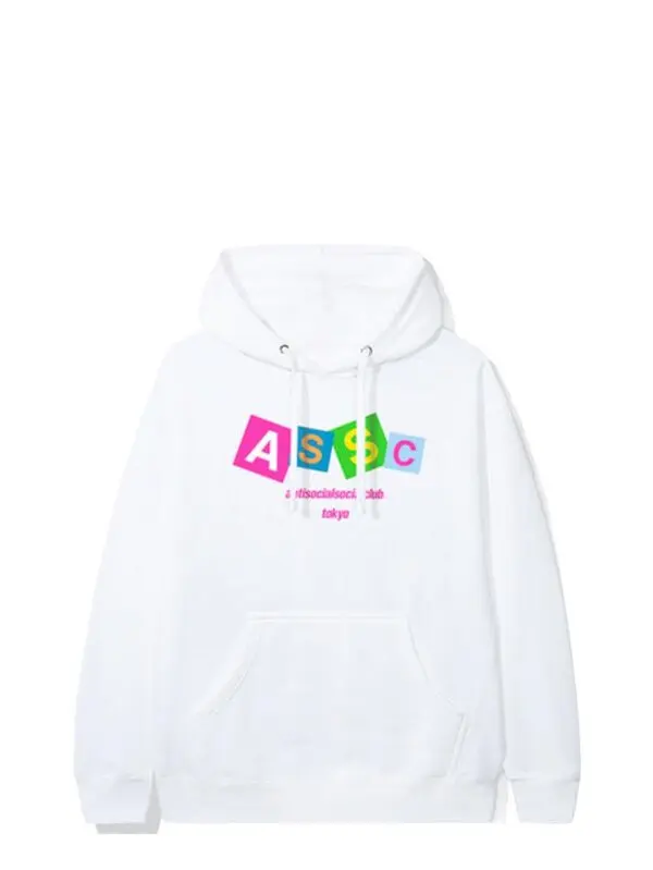 ANTI SOCIAL SOCIAL CLUB Angel Hair Hoodie - White