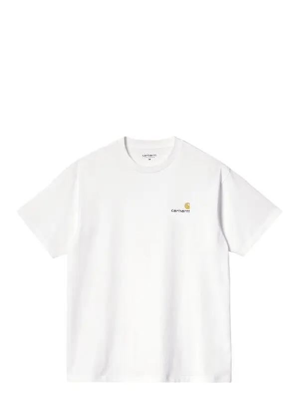Carhartt Wip Short Sleeve American Script T-shirt - White