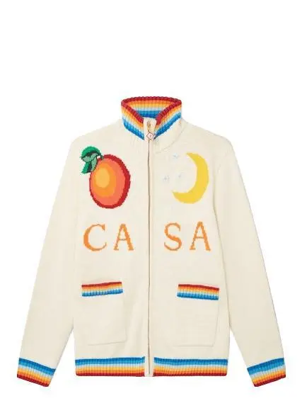 Casablanca Casa Club Jacket - Off/white
