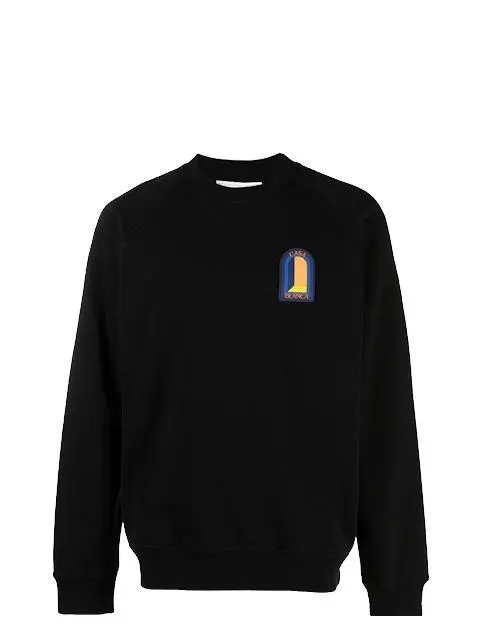 Casablanca L'arche De Nuit Sweatshirt - Black