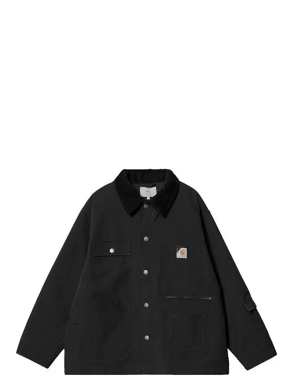 Carhartt Wip X Invincible Chore Coat - Black