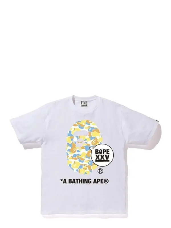 A BATHING APE Store Sapporo Xxv Ape Head Tee Shirt - White